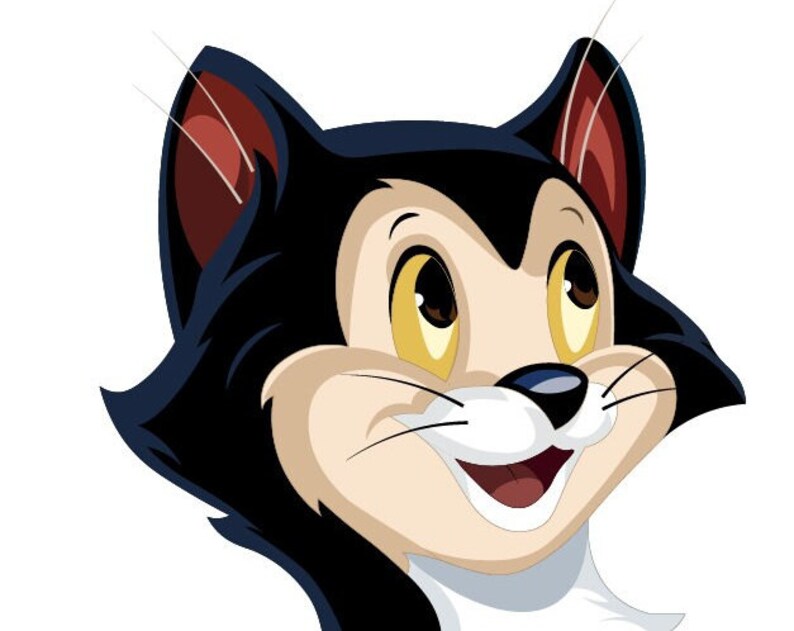 Pinocchio Svg, Figaro Svg, Cute Cat Svg, Minney Mouse Cat Figaro Svg for Your Do It Your Self ...