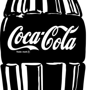 Coca Cola Cricut Svg, Coca Cola Png, White and Black Coke Svg, Coca ...