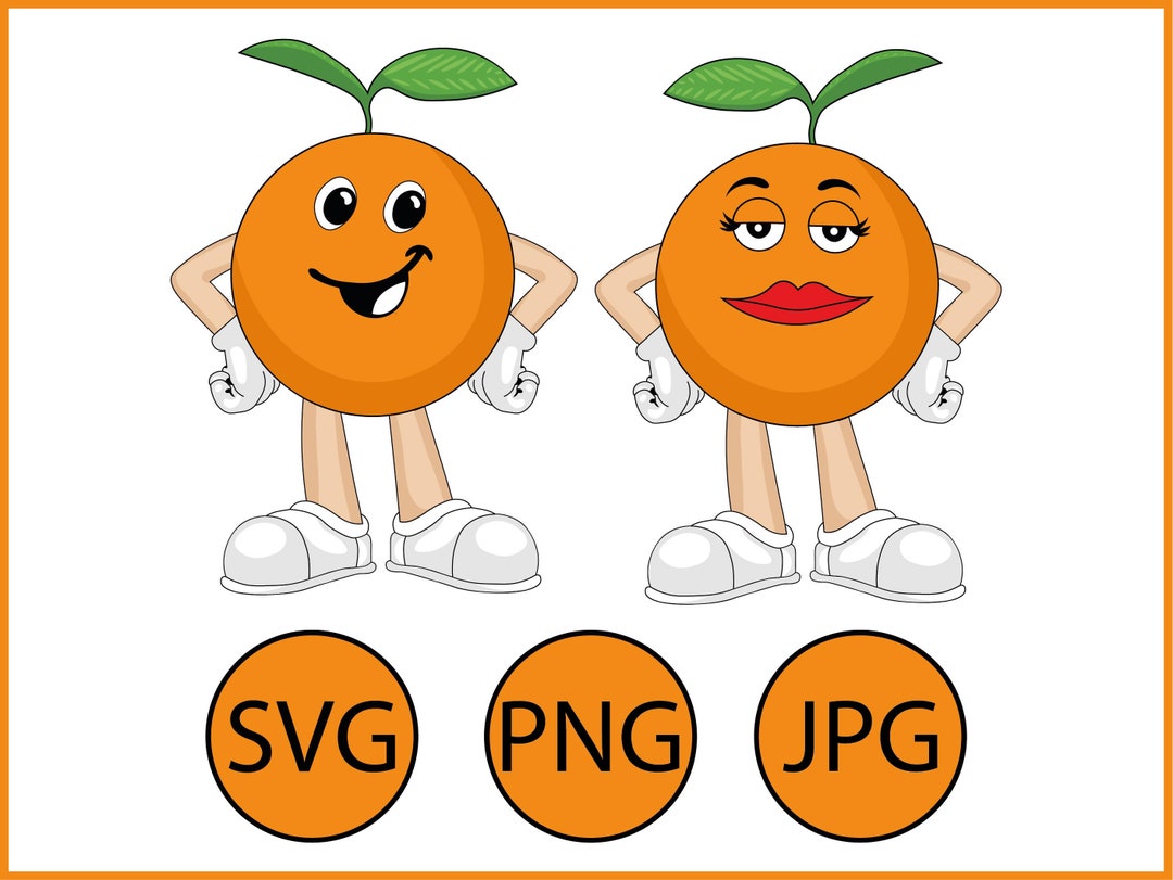 Orange Fruit Svg, Orange Svg, Orange Png, Orange Cricut Svg, Mister ...