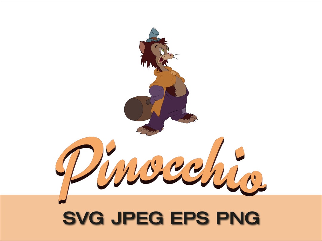 Pinocchio Svg, Gideon Svg File, Cat Svg for Your Do It Your Self ...