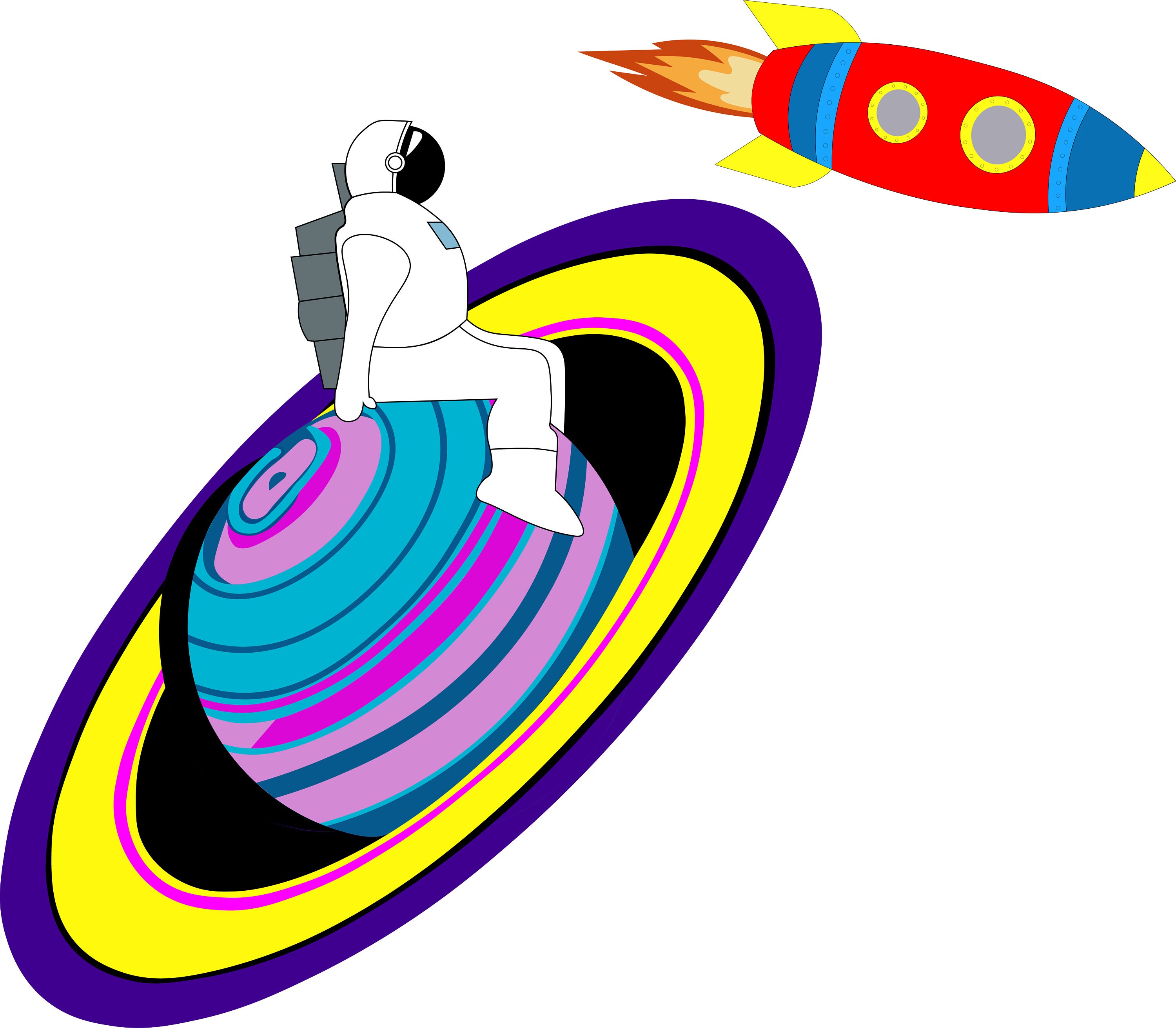 Rocket Man Svg, Astronaut Cricut Svg File, Vector Art, Instant Download ...