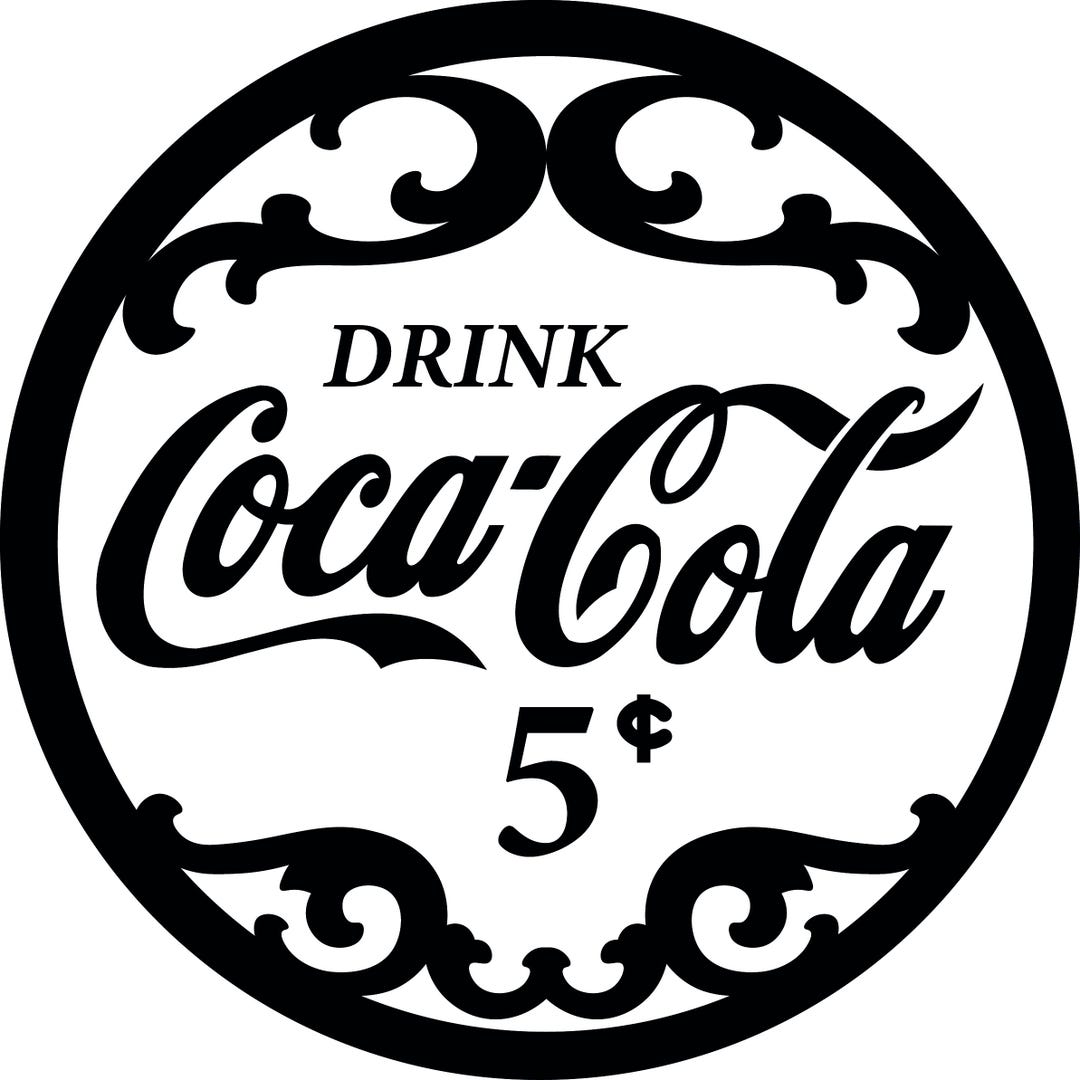 Lasercutter Vintage Coca Cola SVG, Vintage Coke Cricut Svg, Coca Cola ...