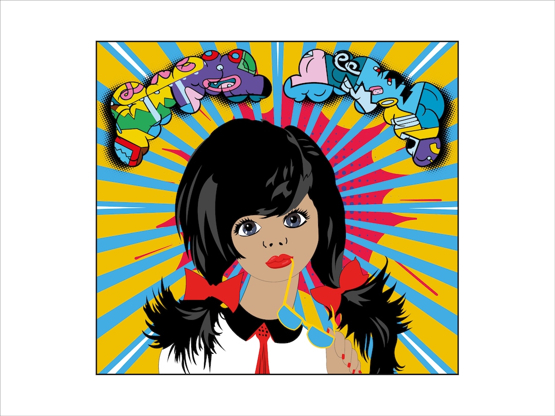 Woman Svg Pop Art Design Pop Art Svg File Instant Download - Etsy