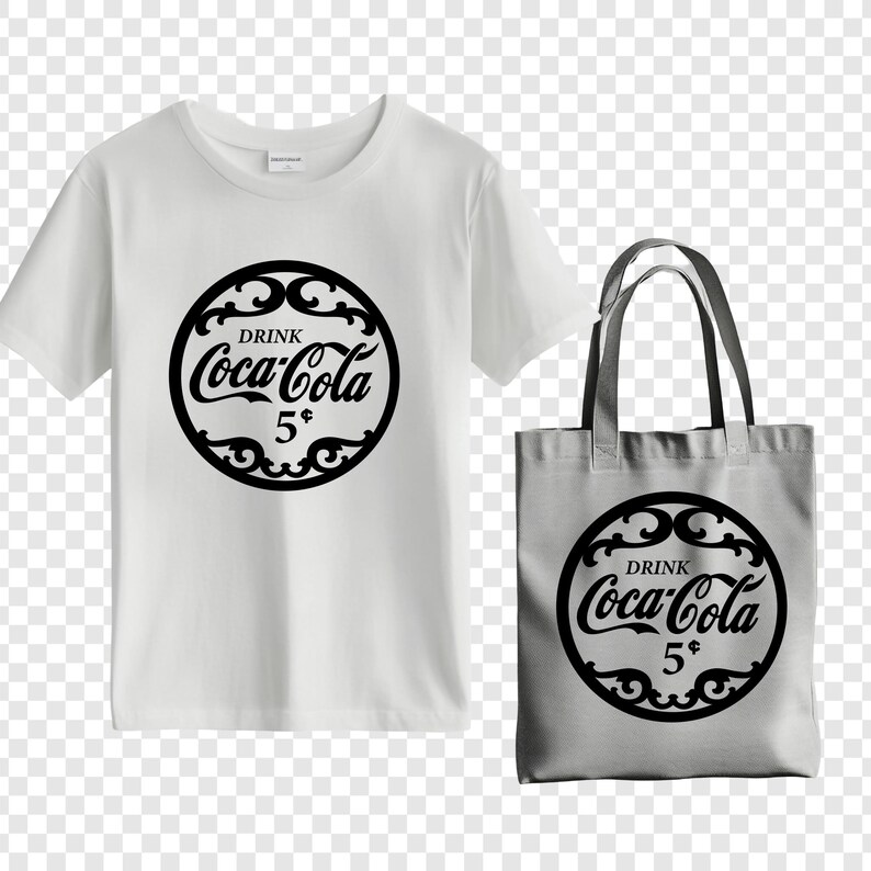 Coca Cola SVG, Vintage Coke Cricut Svg, Coca Cola PNG, Coke Svg, Black ...