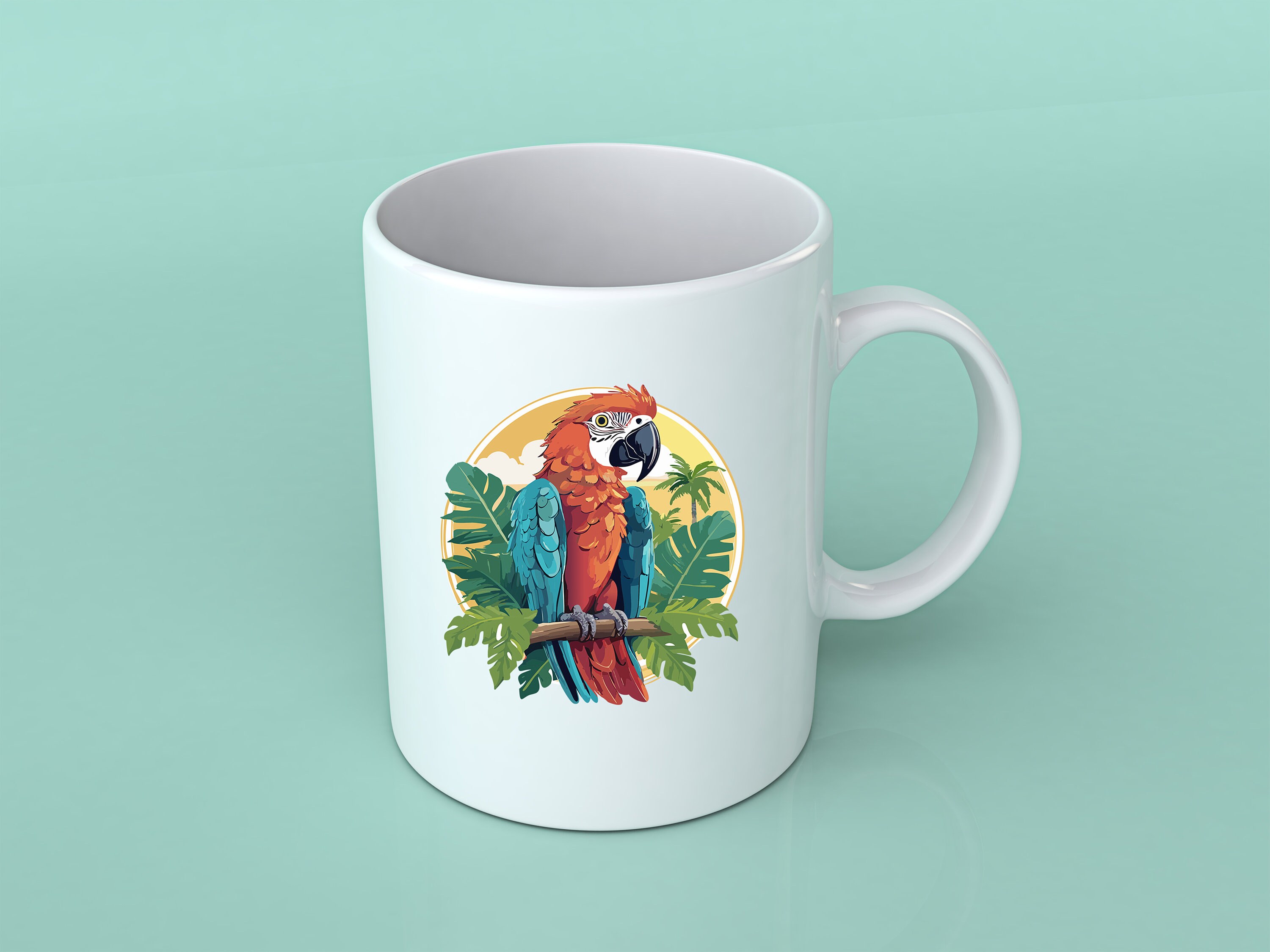 Exclusive Parrot SVG Illustration - Perfect for Your DIY Projects - Etsy