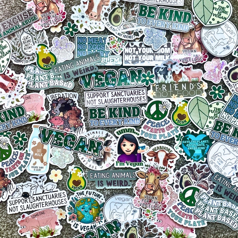 Vegan Decal - Etsy