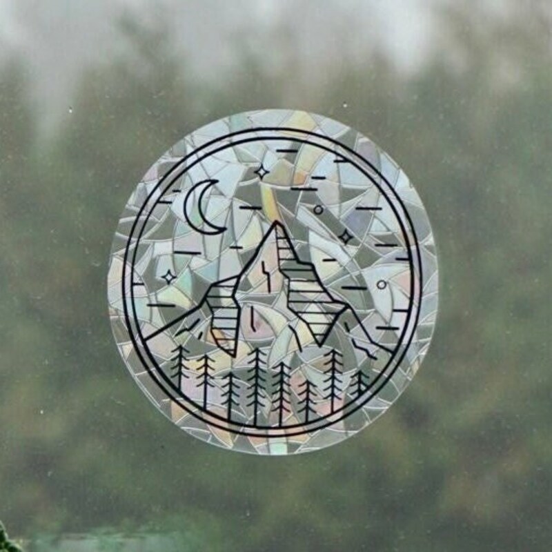 Mountain Scene Window Film - Etsy