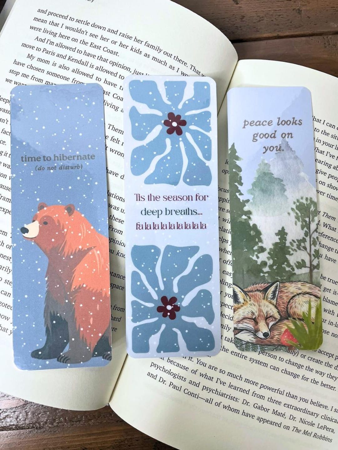 Mental Health Bookmarks - Mindfulness & Therapy Bookmark - ADHD Reading ...