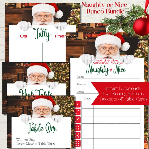 Naughty or Nice - Etsy