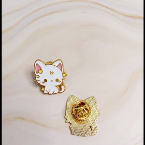 Celestial Kitten Pin| Collectible Enamel Pin| Bag Accessory - Etsy