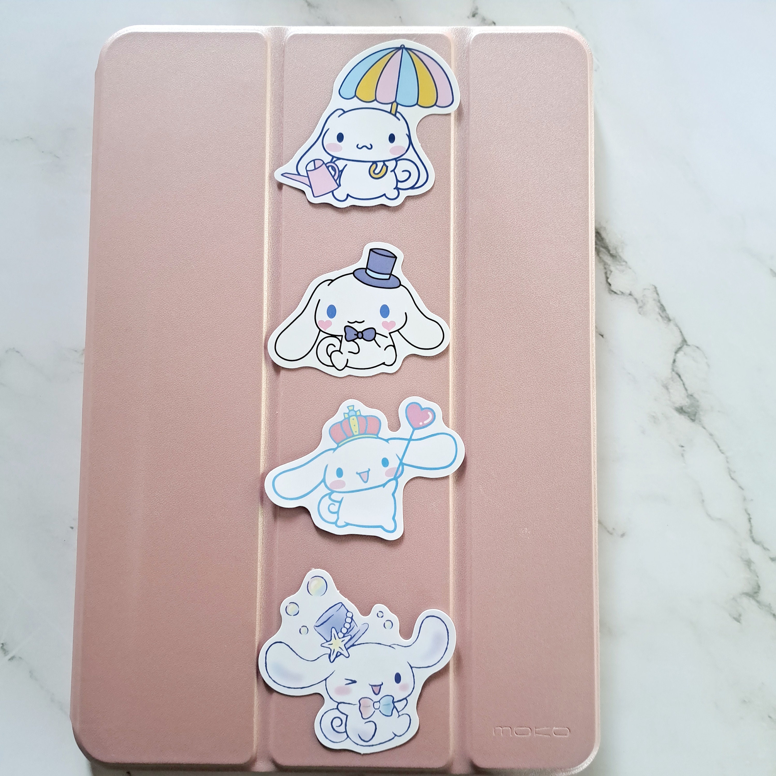 Vinyl Cinnamoroll Sticker Pack Pack of 5 Waterproof Kawaii Stickers ...
