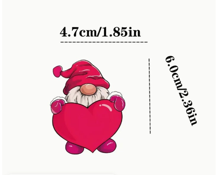 Vinyl Gnome Sticker Pack Pack of 5 Waterproof Planner Stickers Water ...