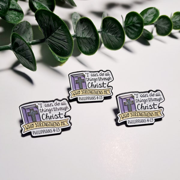 Christian Pins - Etsy