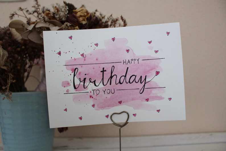 Wunderbar Happy Birthday Schriftzug Selber Machen Fotos