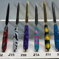 Beautiful Beaded Letter Openers Gift Idea Elegant Beaded Desk Accessory ...