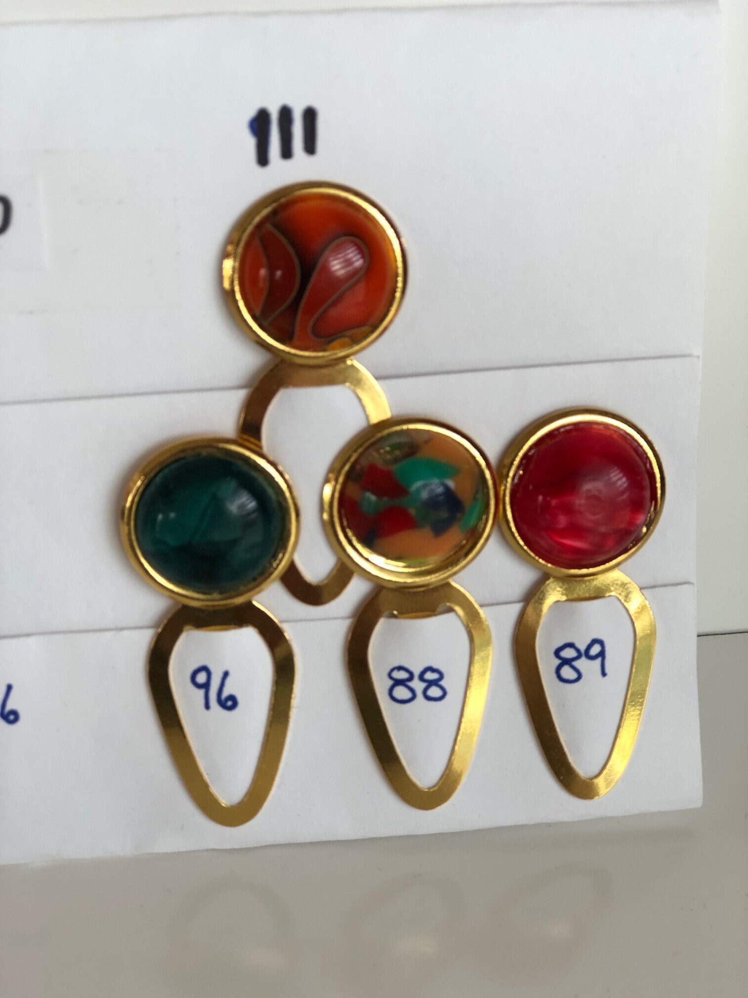 Colorful Bookmarks Bookmark Handmade Bookmark Solid - Etsy