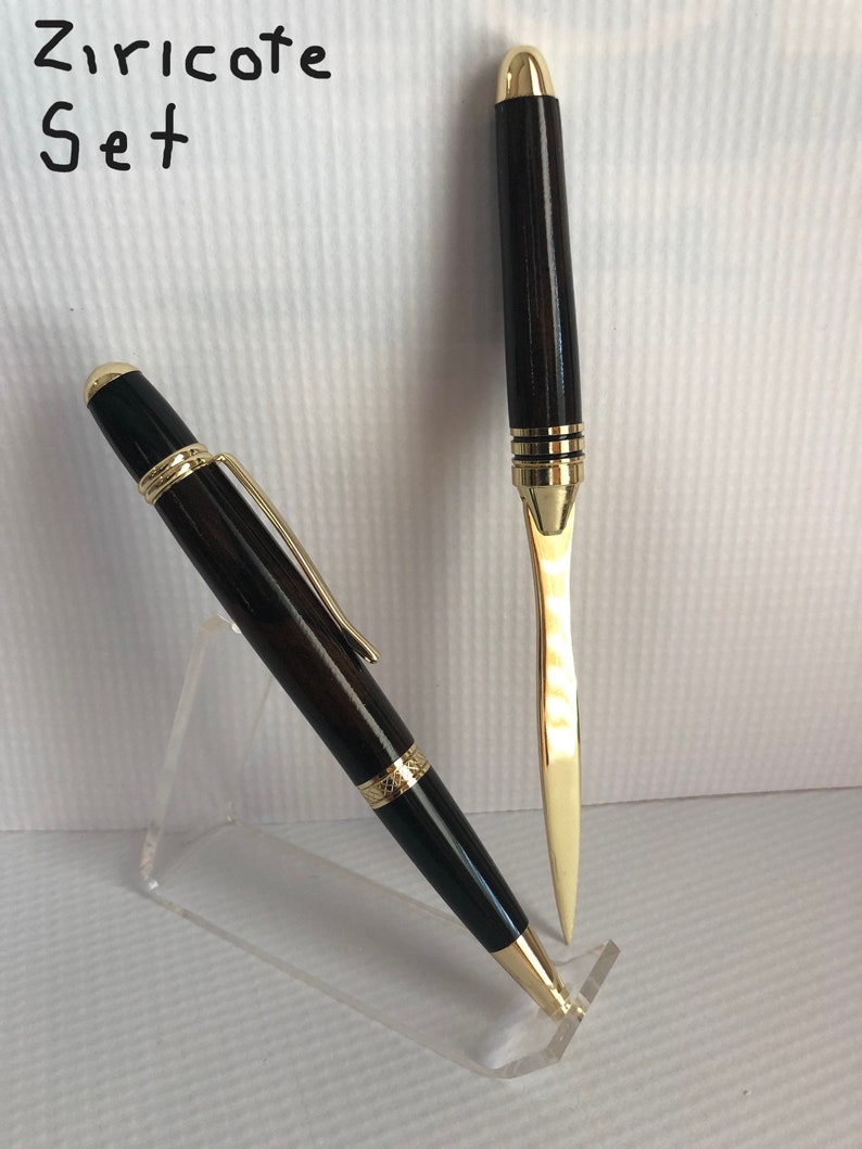 Hand Turned Acrylic Letter Opener Letter Opener Handmade - Etsy