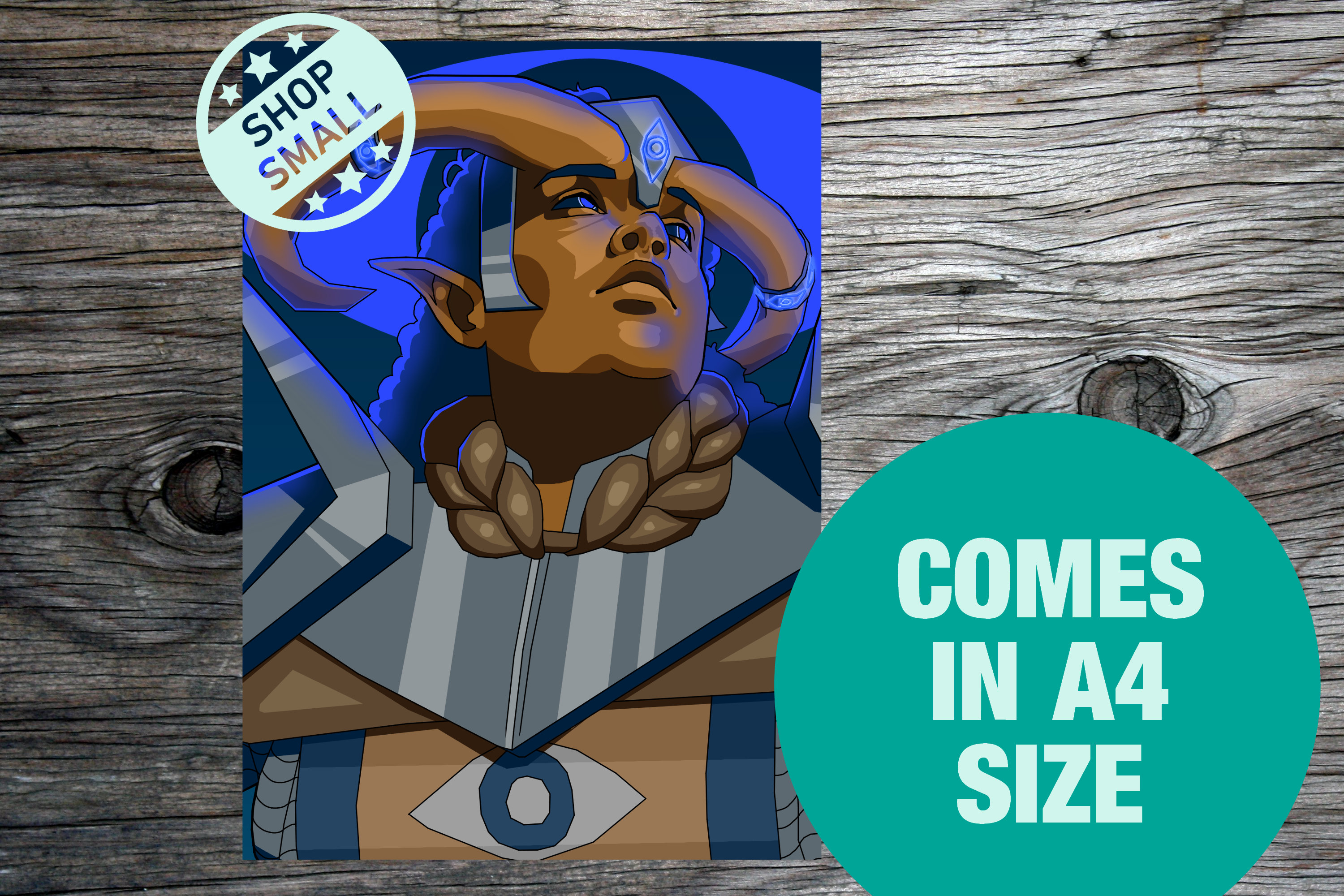 Printable Fantasy Art Printable Art A4 Dnd Underdark Druid - Etsy