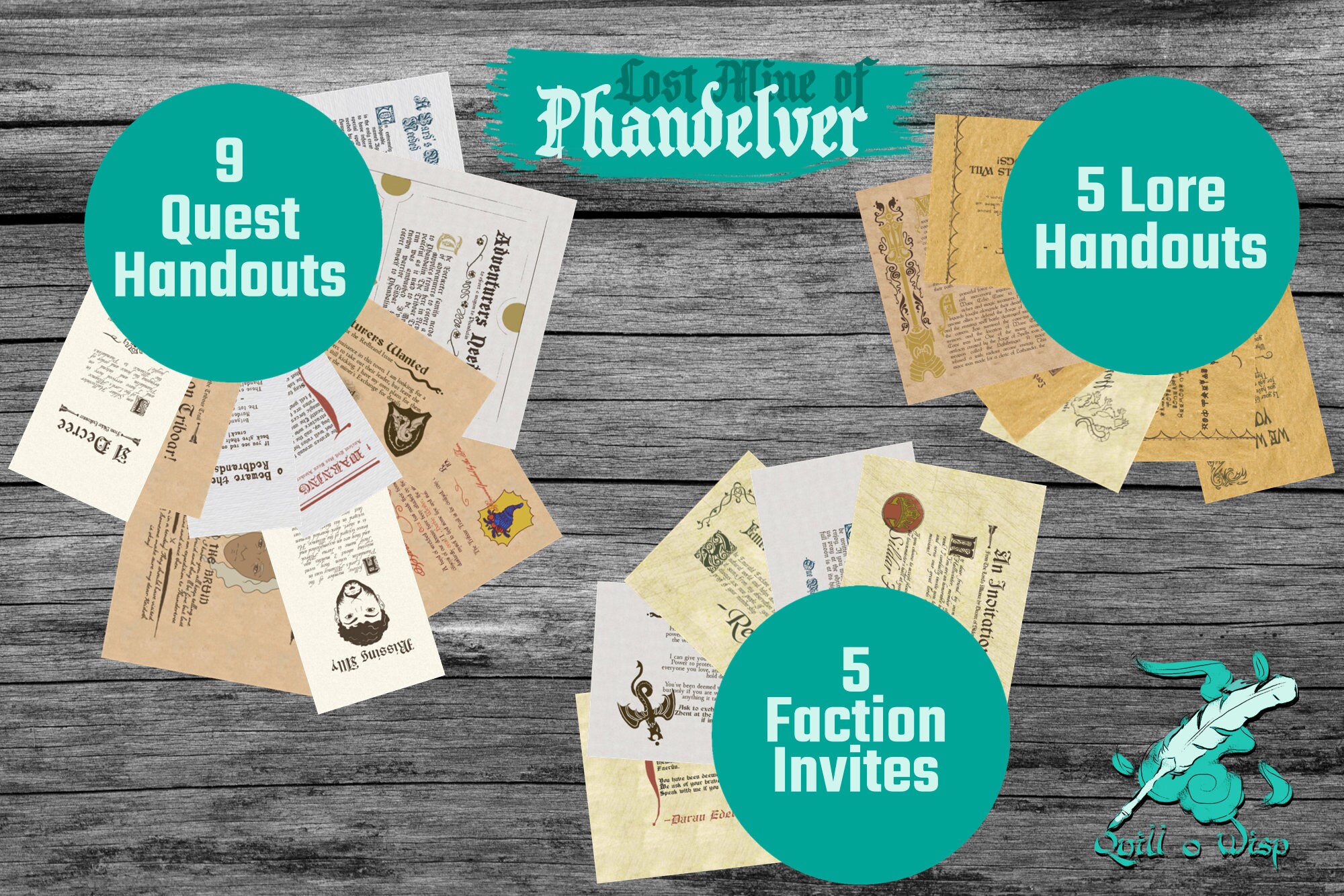 Lost Mine of Phandelver Flyers | Unique TTRPG Digital Handouts for Dnd ...