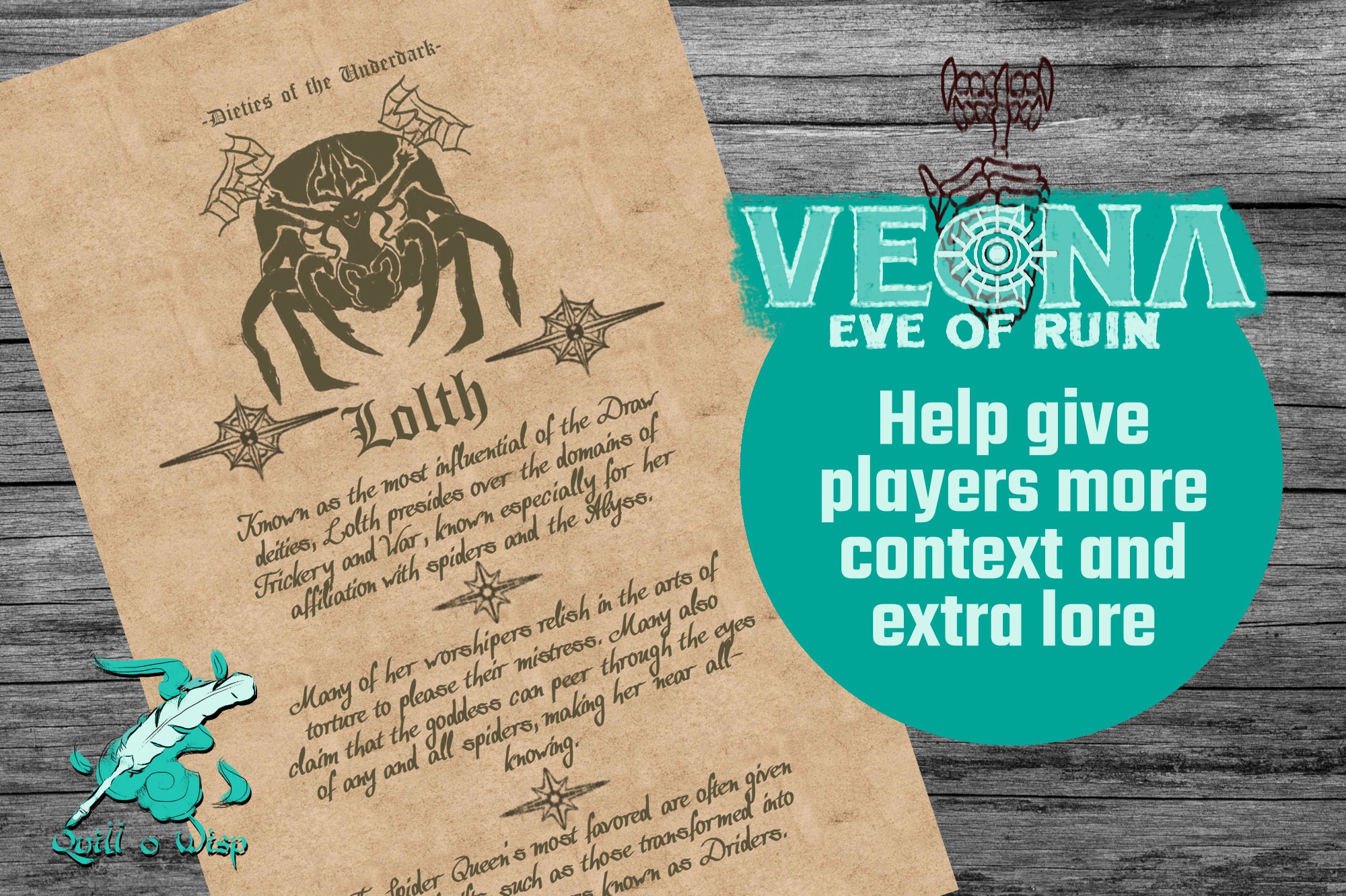 Vecna Eve of Ruin 5e Digital Handouts for TTRPG D&D Kas the Betrayer ...