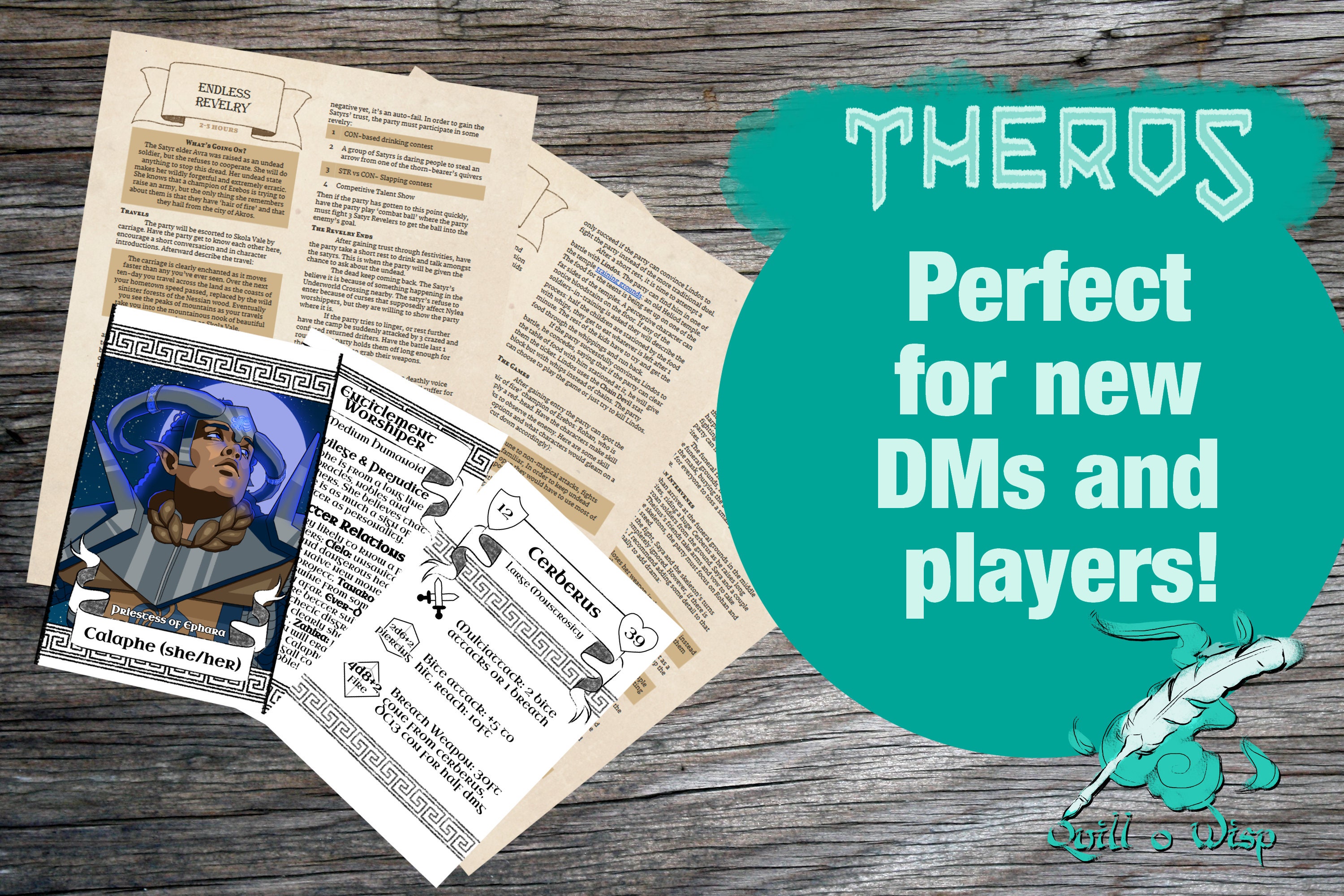 Theros 5e Dnd Starter Set | Dnd Campaign | Dnd Gifts | A TTRPG Dnd ...