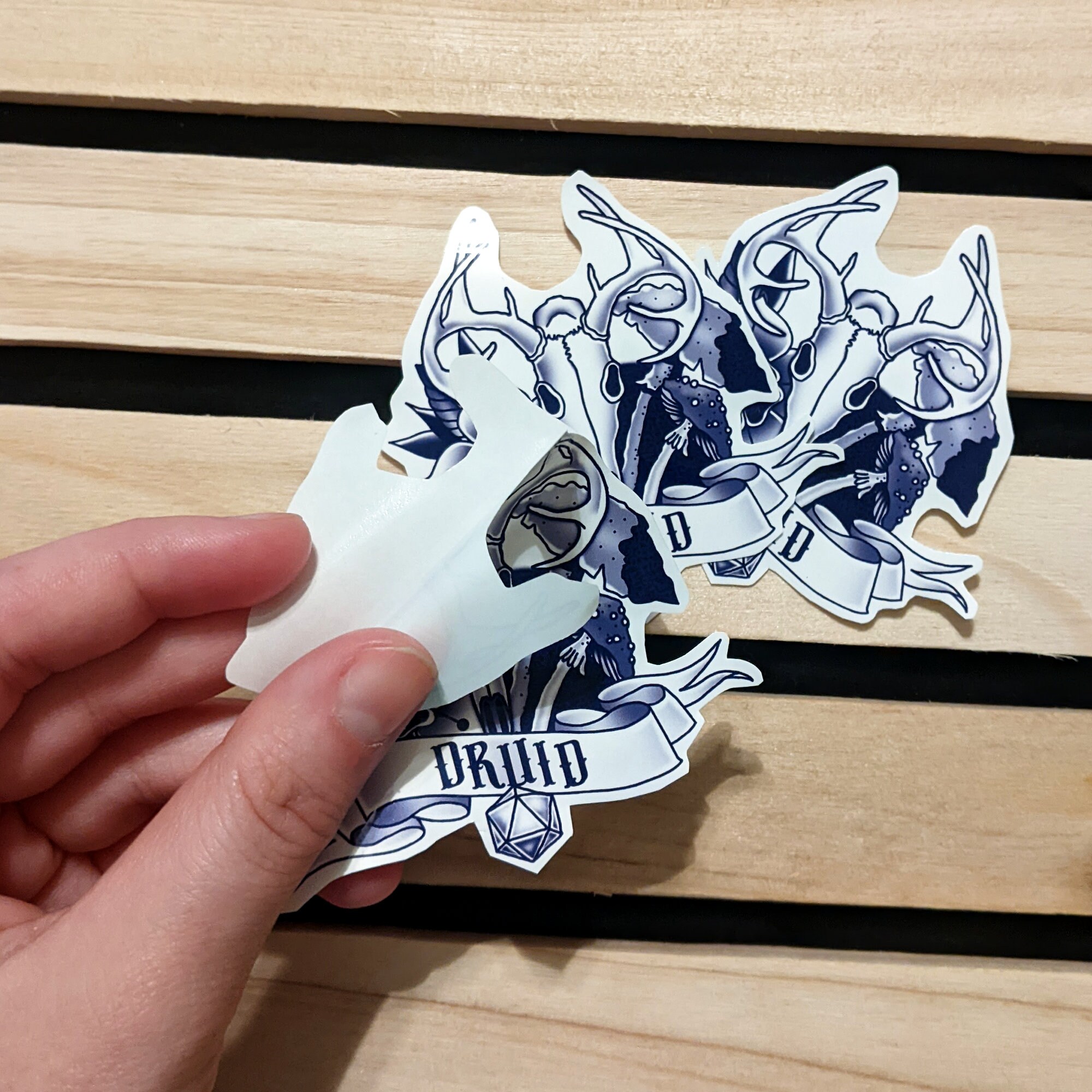 Dnd Druid Sticker Dnd Class Sticker Dnd Sticker Dnd 5e - Etsy