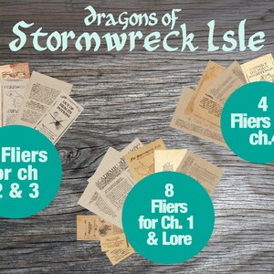 Dnd Stormwreck Isle Fliers | Digital TTRPG Dungeons Master Gift for Dnd ...
