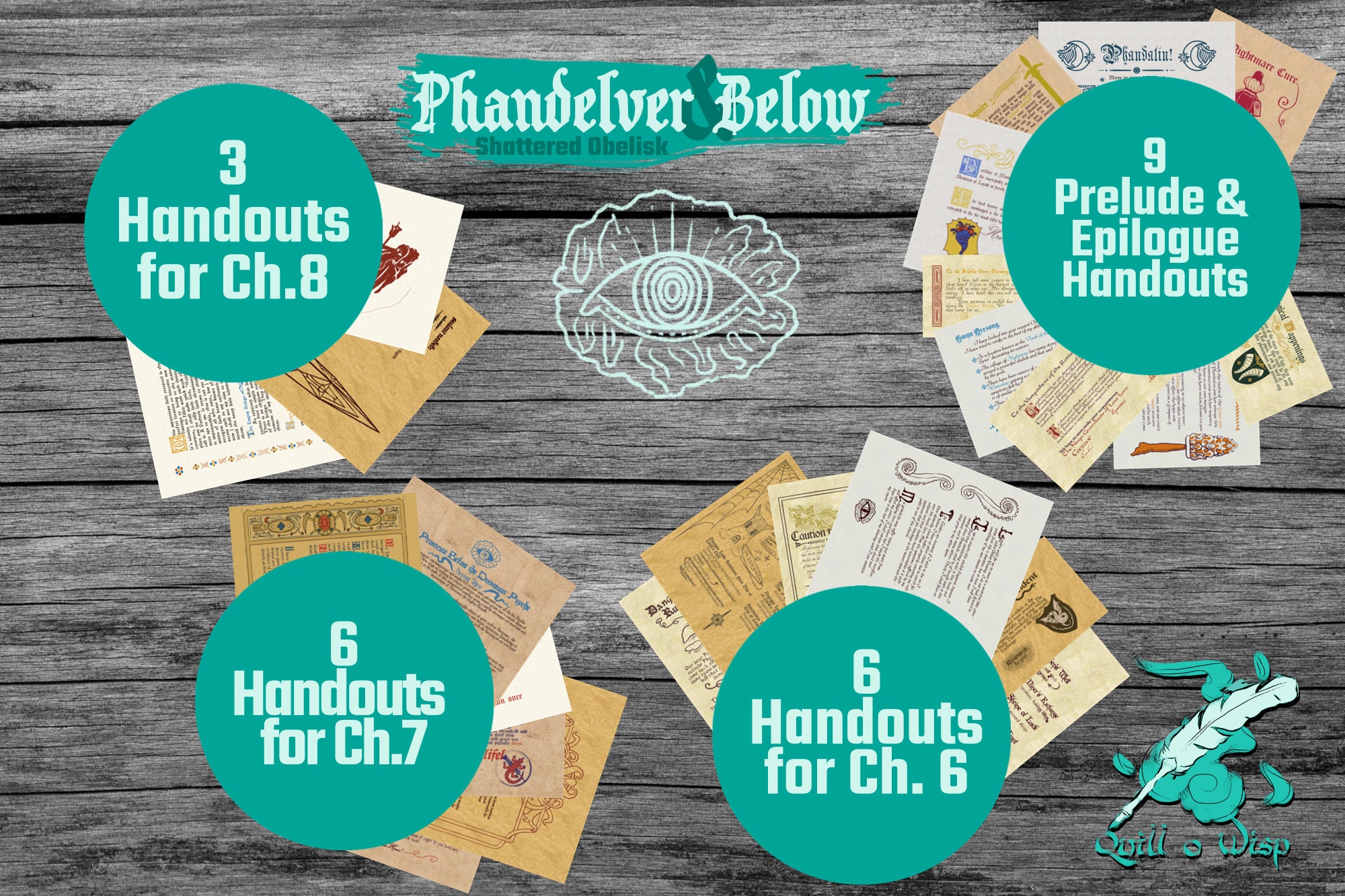 Phandelver Shattered Obelisk Printable DM Handouts Dnd Props Set Gift ...