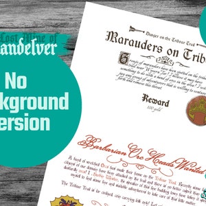 Lost Mine of Phandelver Flyers | Unique TTRPG Digital Handouts for Dnd ...