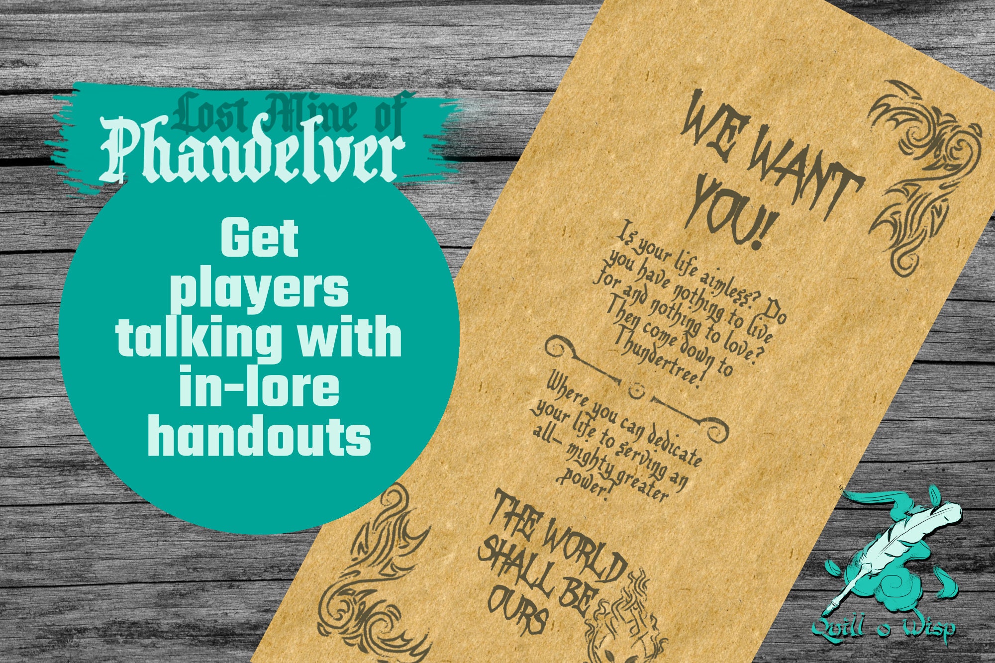 Lost Mine of Phandelver Flyers | Unique TTRPG Digital Handouts for Dnd ...