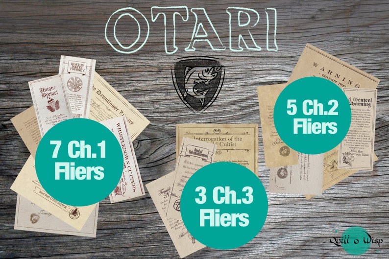 Troubles in Otari Handouts | Pathfinder 2e | Roleplaying Game Gifts ...