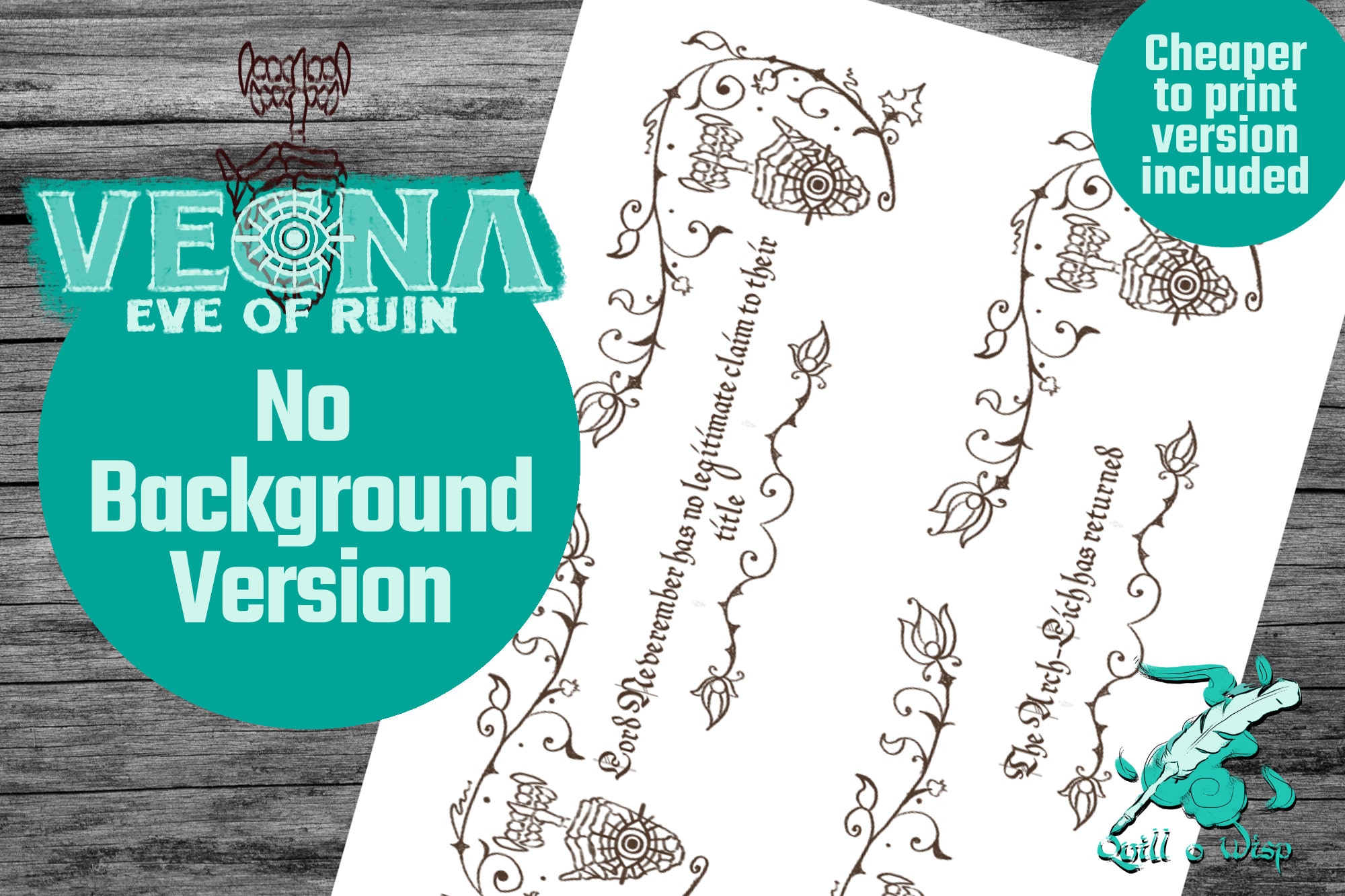 Vecna Eve of Ruin 5e Digital Handouts for TTRPG D&D Kas the Betrayer ...