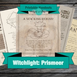 Prismeer Only - Witchlight Flyers | Digital TTRPG Flyers Carnival ...