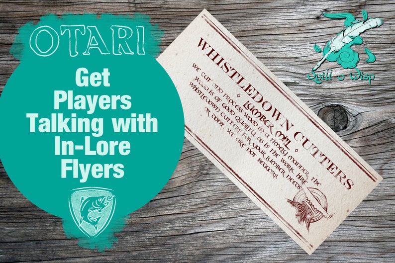 Troubles in Otari Handouts | Pathfinder 2e | Roleplaying Game Gifts ...