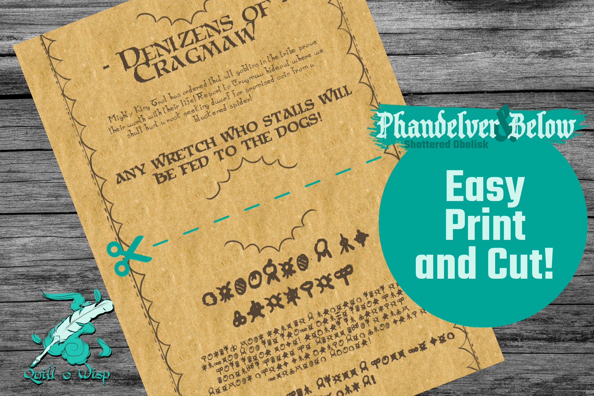 Lost Mine of Phandelver Flyers | Unique TTRPG Digital Handouts for Dnd ...