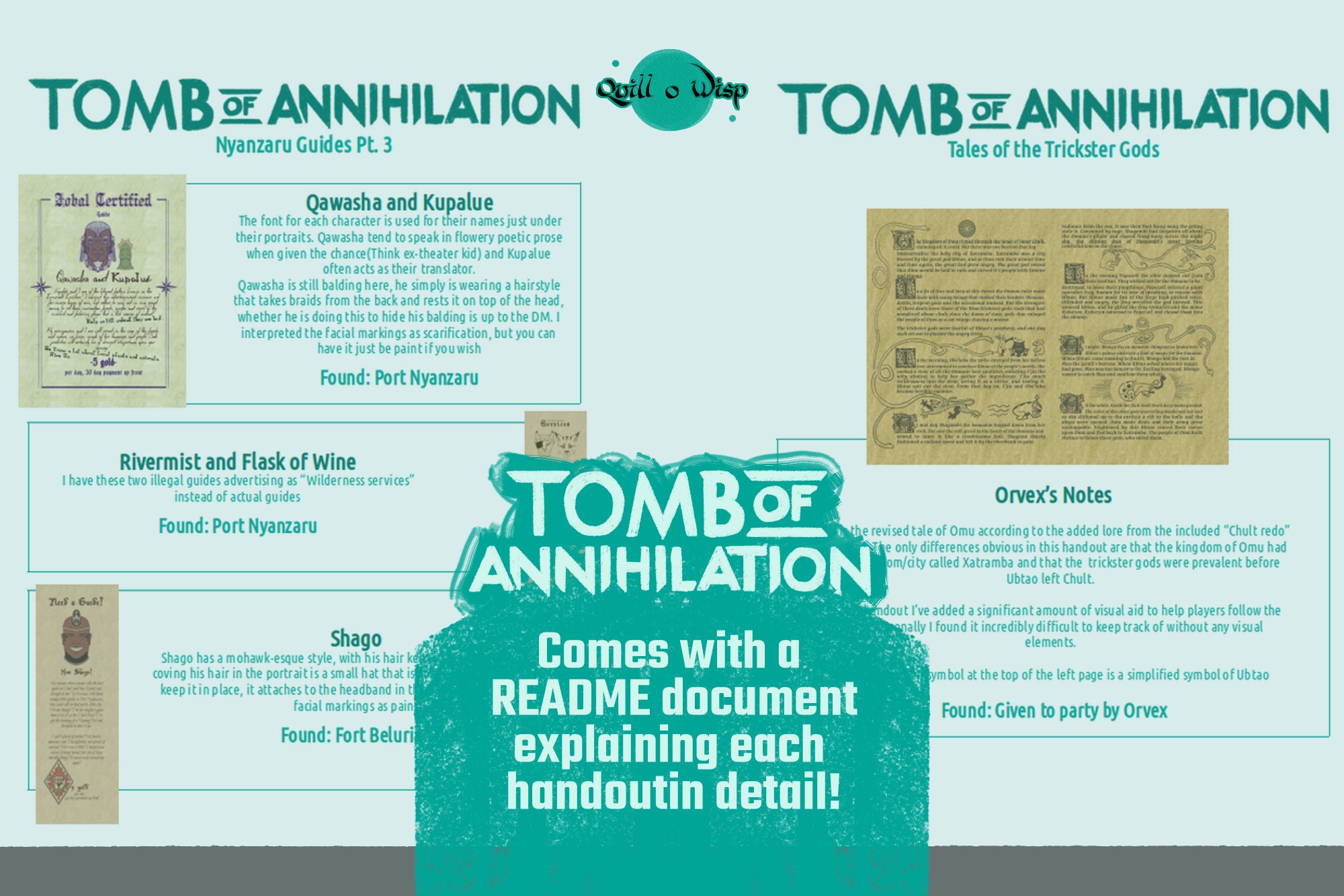 Tomb of Annihilation Props for Dnd, Pathfinder, and TTRPG Campaigns - Etsy
