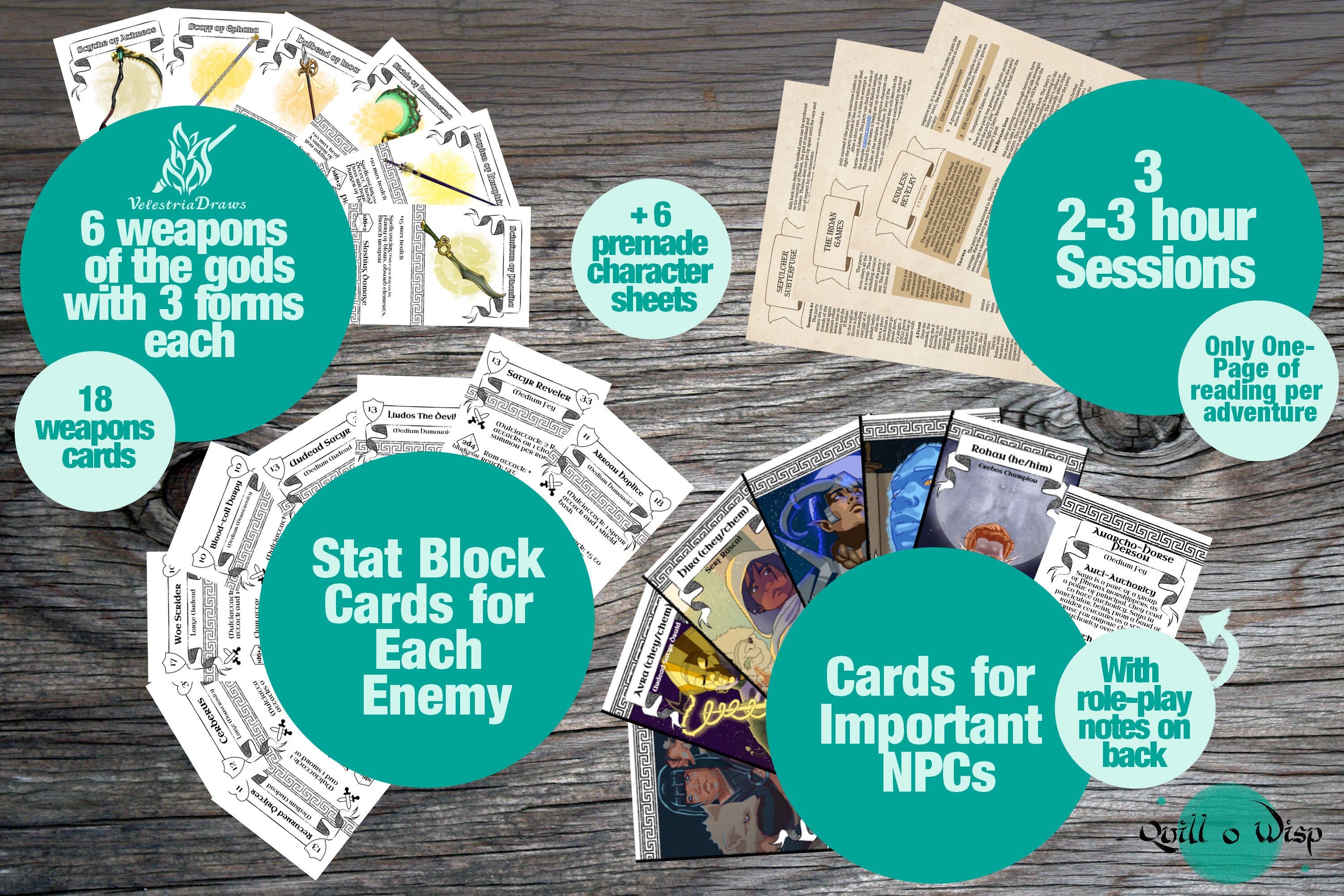 Theros 5e Dnd Starter Set Dnd Campaign Dnd Gifts A TTRPG - Etsy