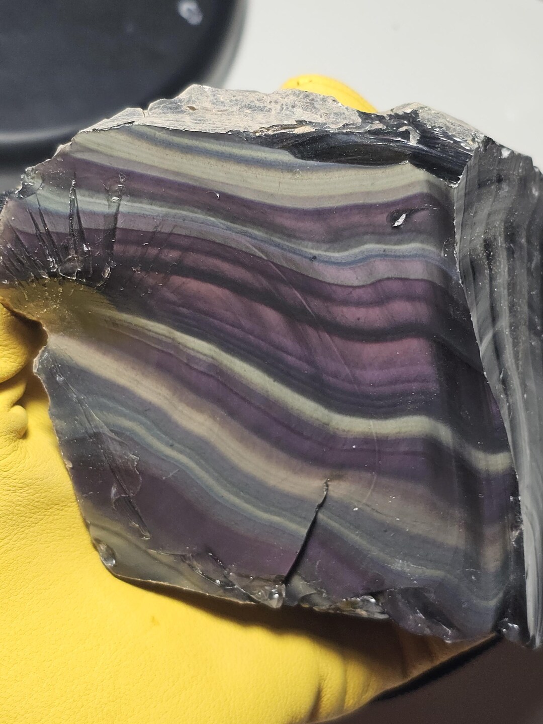 908g Rainbow Obsidian Rough - Etsy