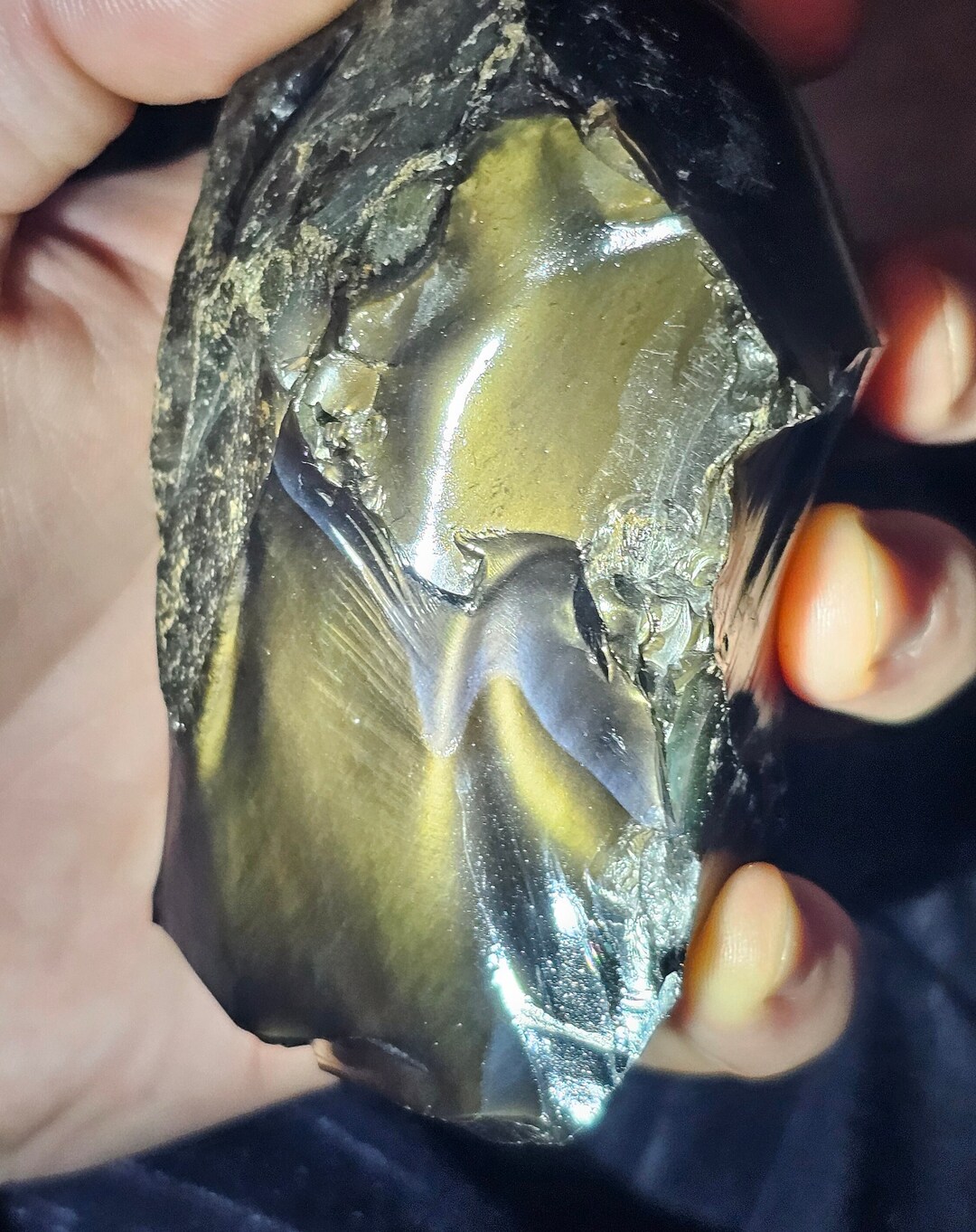 576g Rainbow Obsidian Rough - Etsy