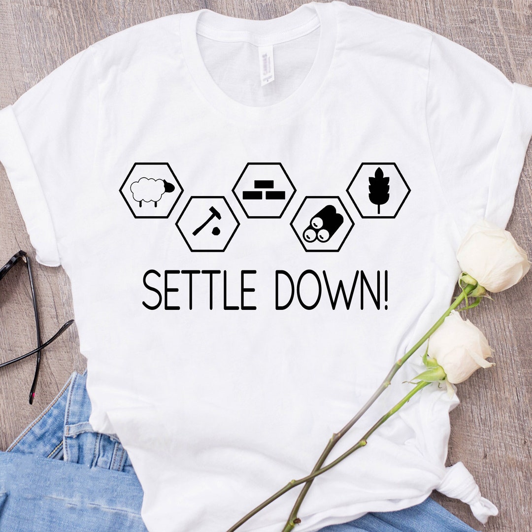 Settlers of Catan Shirt - Catan Shirt, Settlers Shirt, Catan Gift ...