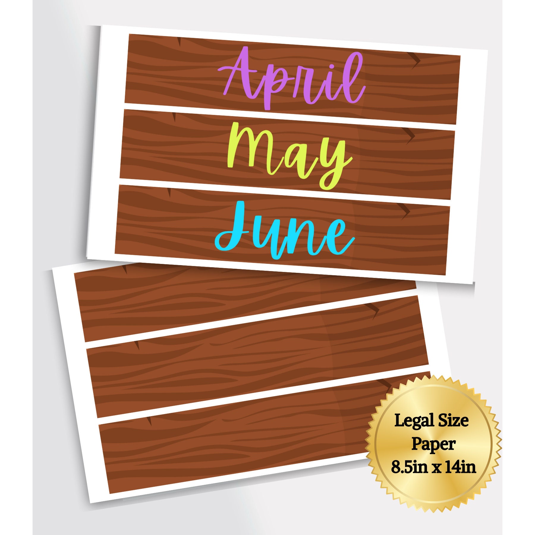 Jungle Themed Classroom Calendar Elementary Calendar - Etsy