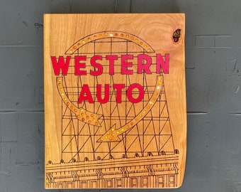 Western Auto Sign Kansas City - Etsy