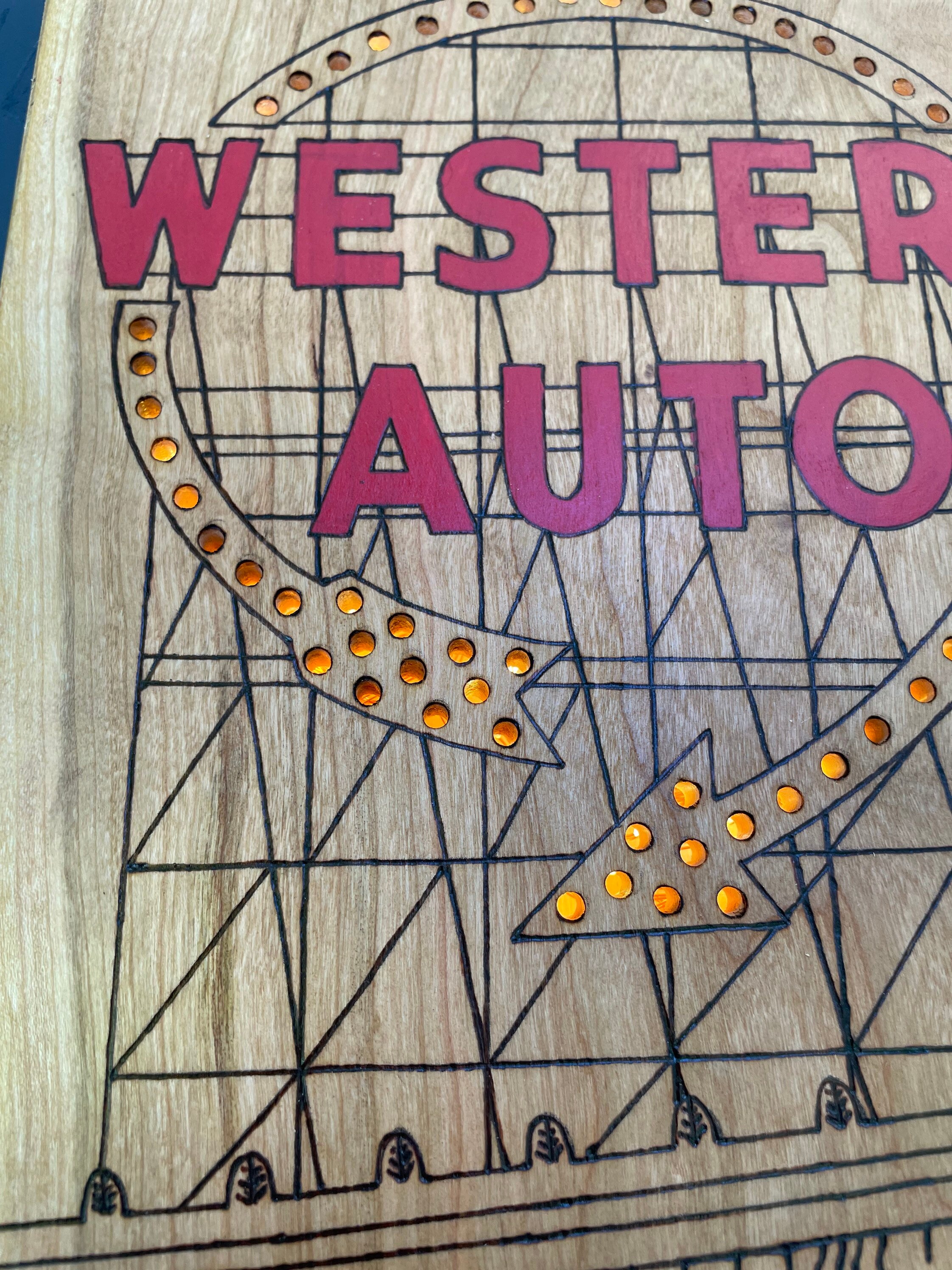Western Auto Sign - Etsy