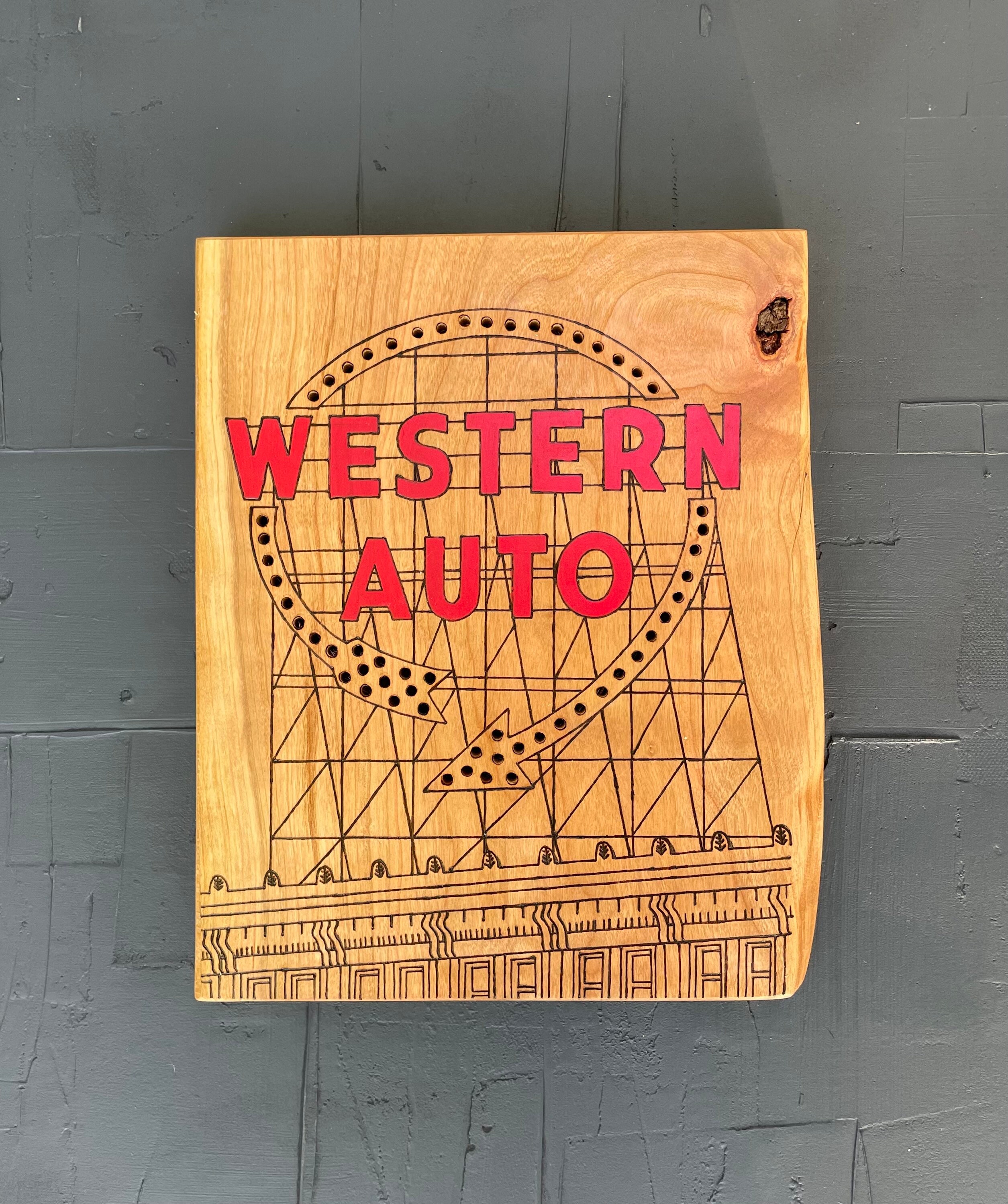 Western Auto Sign - Etsy