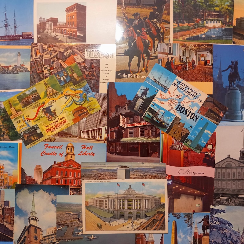 Vintage Boston Post Card - Etsy