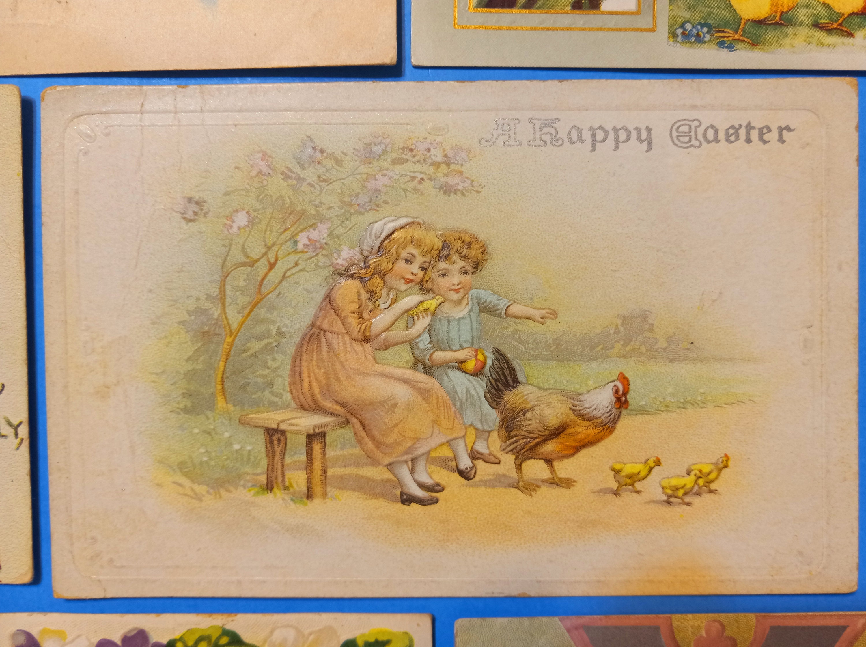 Antique Lot of 16 Beautiful EASTER Antique Postcards Early 1900s ...