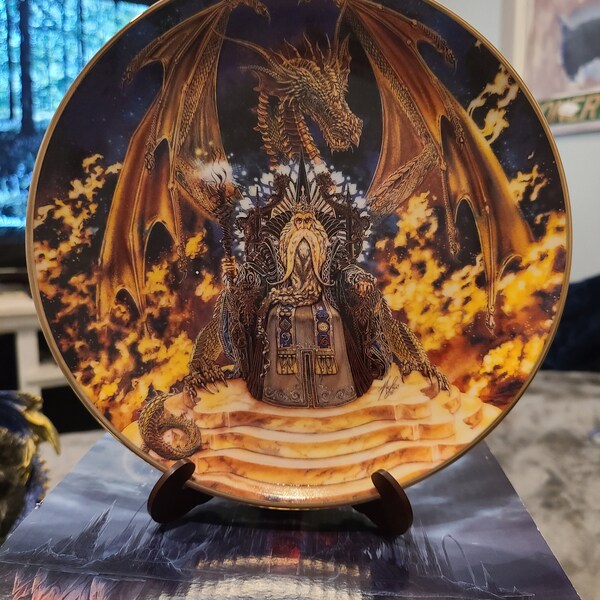 Dragon Plates - Etsy