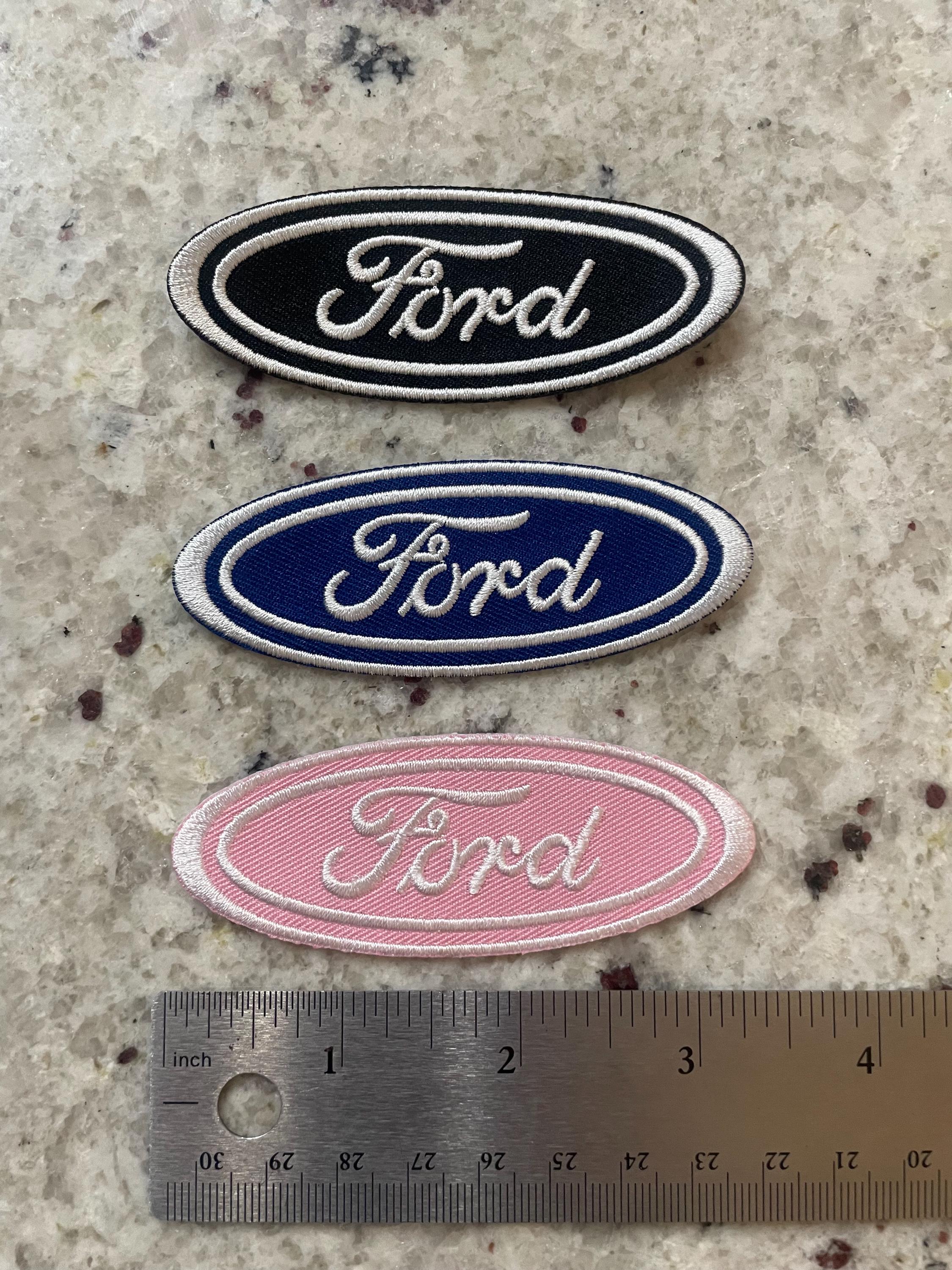 Ford Logo Embroidered Patch: Iron-on Badge (3.5", 2-pack) - Etsy