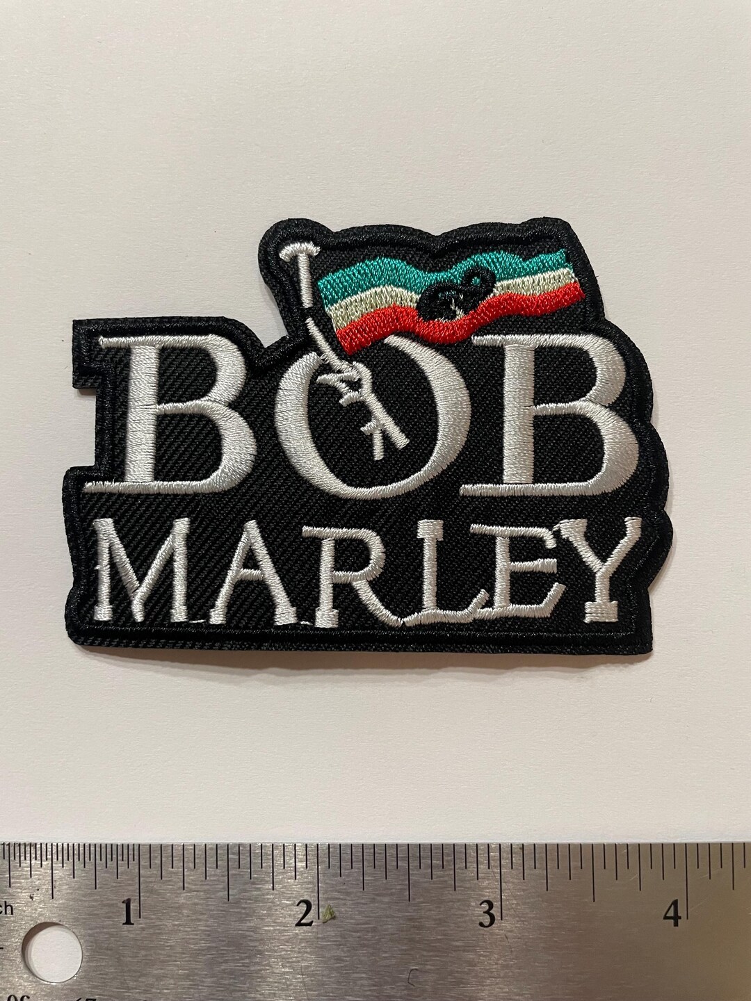 Bob Marley Embroidered Patch Iron on or Sew on 3.5” Inches FREE ...