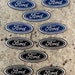 Ford Logo Embroidered Patch: Iron-on Badge (3.5", 2-pack) - Etsy
